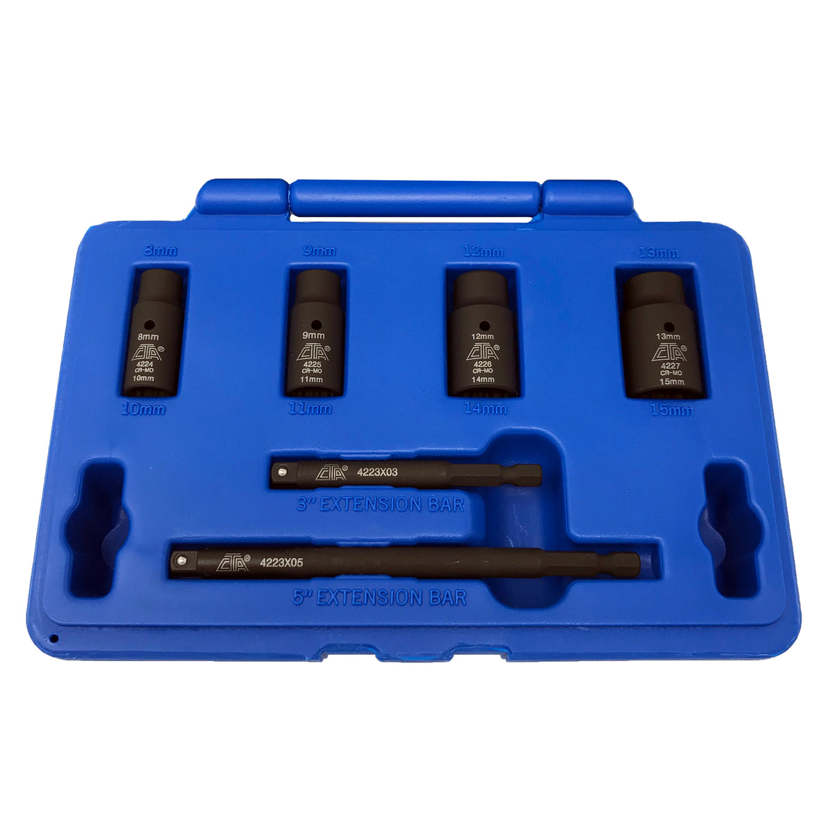 CTA Tools - 4223 - 6-Pc Mini Metric Flip Socket Set — CTA Manufacturing
