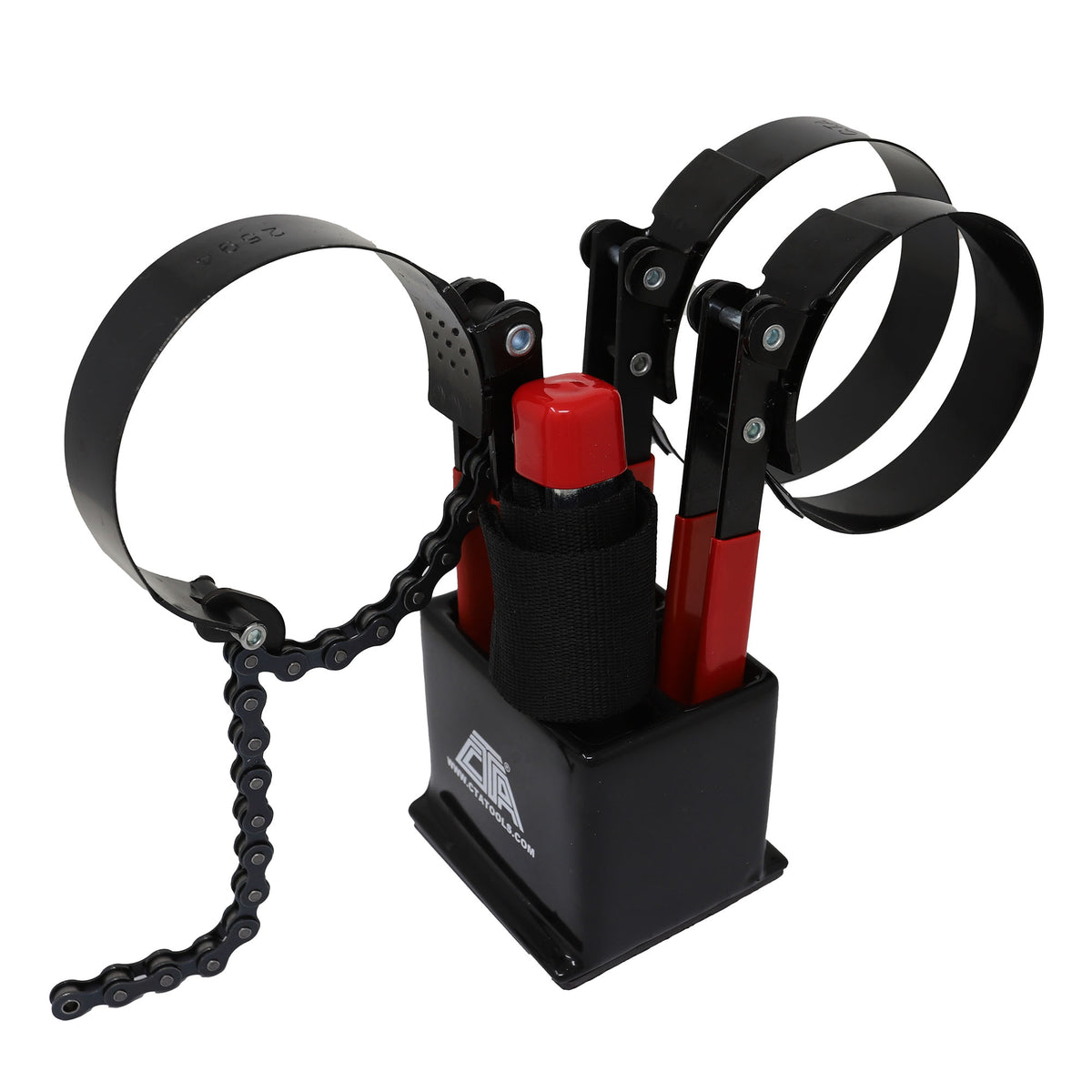 4324 - 4 Pc. DIY Oil Filter Wrench Kit w/ Stand — CTA Manufacturing