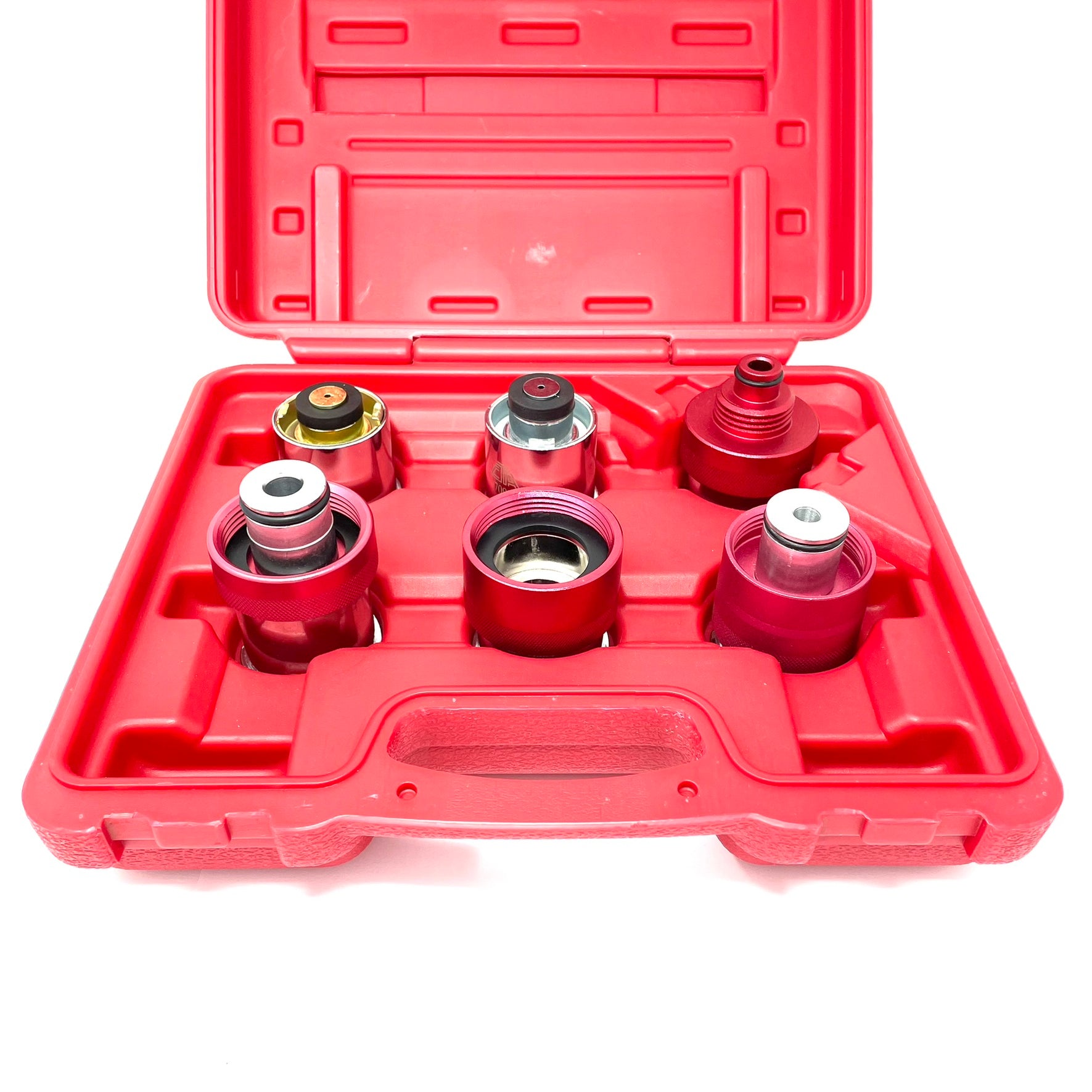 7058 - 6 Pc. Radiator Pressure Tester Adapter Kit - USA/Asian — CTA ...