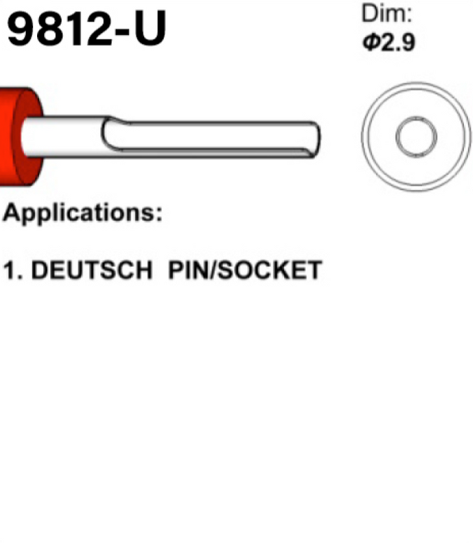 CTA Tools - 9812U - Terminal Tool "U" — CTA Manufacturing