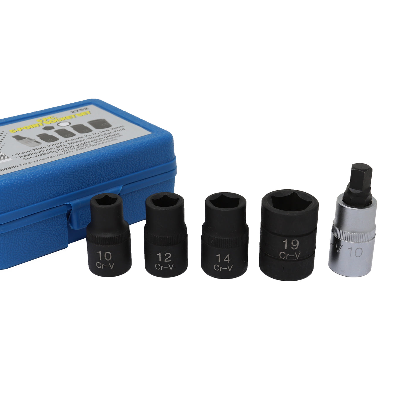 2752 - 5 Pc. 5-Point Socket Set — CTA Manufacturing