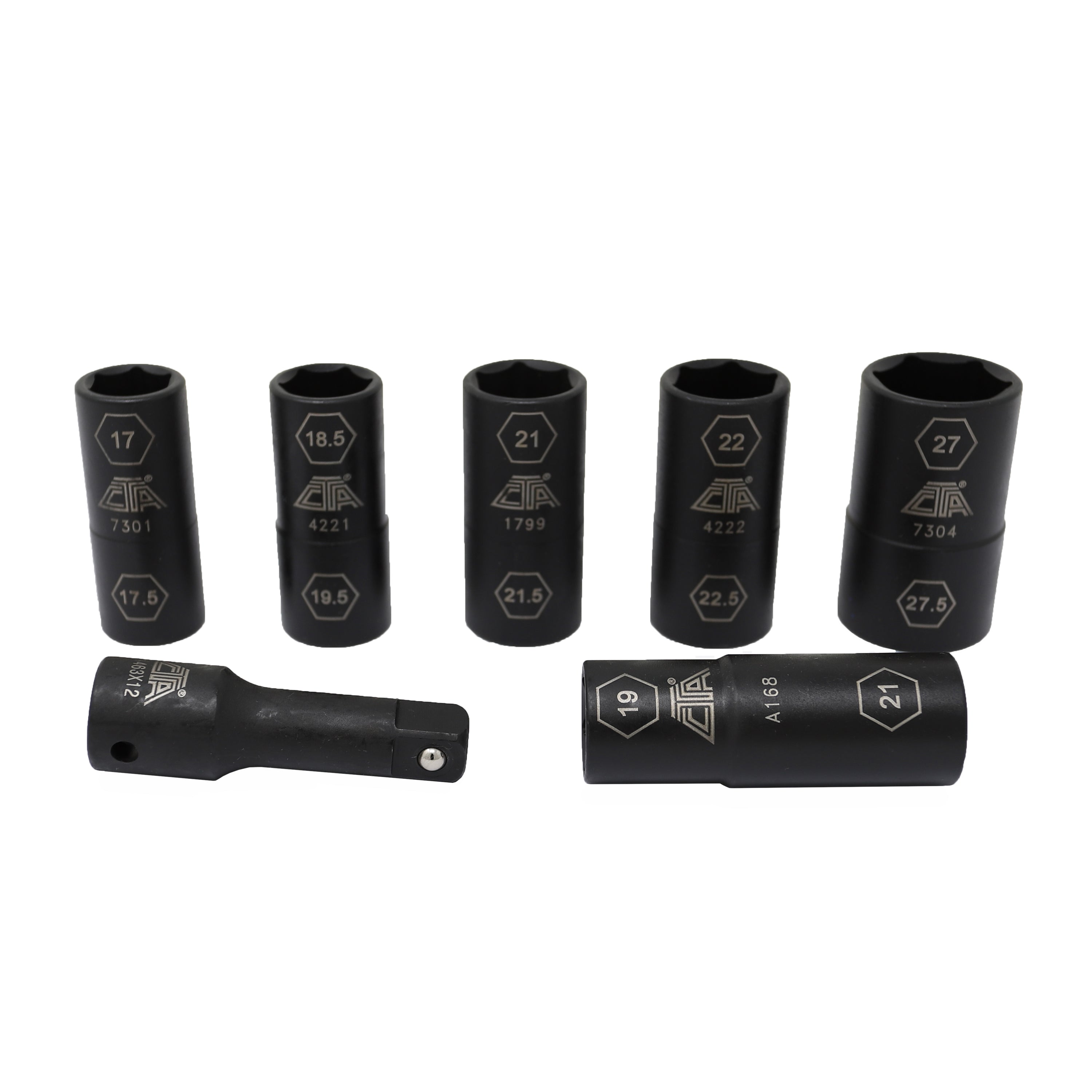 7307 - 7 Pc. Half Metric Flip Socket Set — CTA Manufacturing